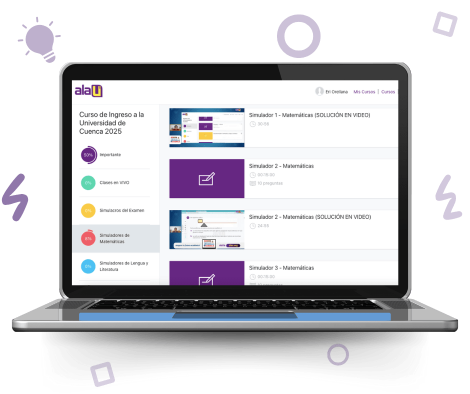 Curso Ingreso a la Universidad de Cuenca - alaU.org